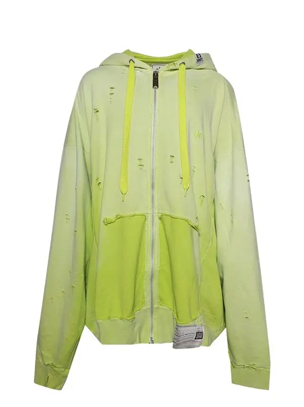 Mihara Yasuhiro Sun Faded Huge Cotton Parka - Yellow