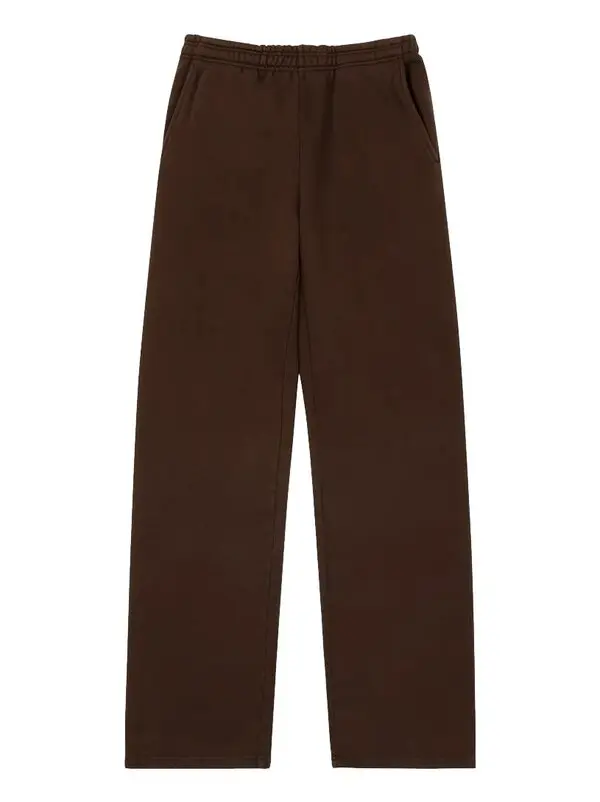 ENTIRE STUDIOS Straight Leg Sweatpant Brunette - Brown