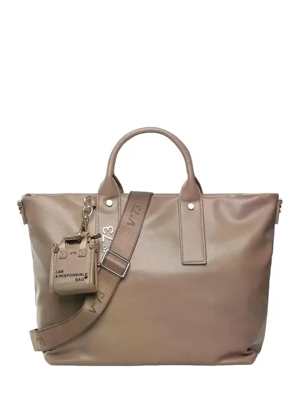 V°73 Matilda Tote Bag With Detachable Strap - Neutrals