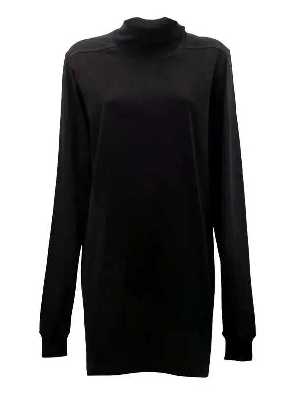 Rick Owens Mock-neck Long-sleeve Top - Black
