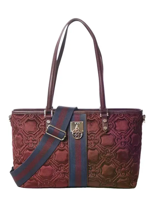 V°73 Quilted Tote Bag - Red