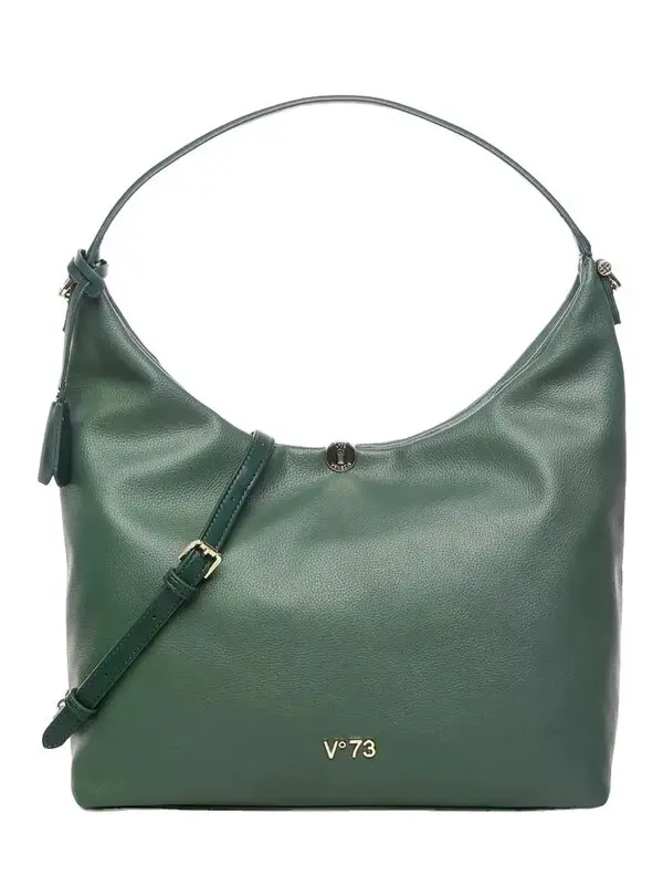 V°73 Keira Curved-handle Shoulder Bag - Green