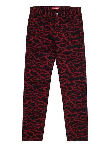 Supreme Thorn Jean - Red