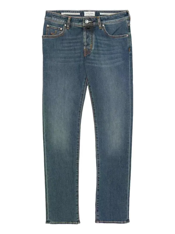 Jacob Cohen Five-pocket Straight Leg Jeans - Blue