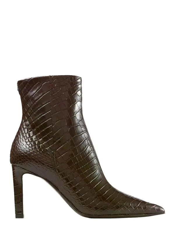 JIMMY CHOO 85mm Frankie Ankle Boots - Brown