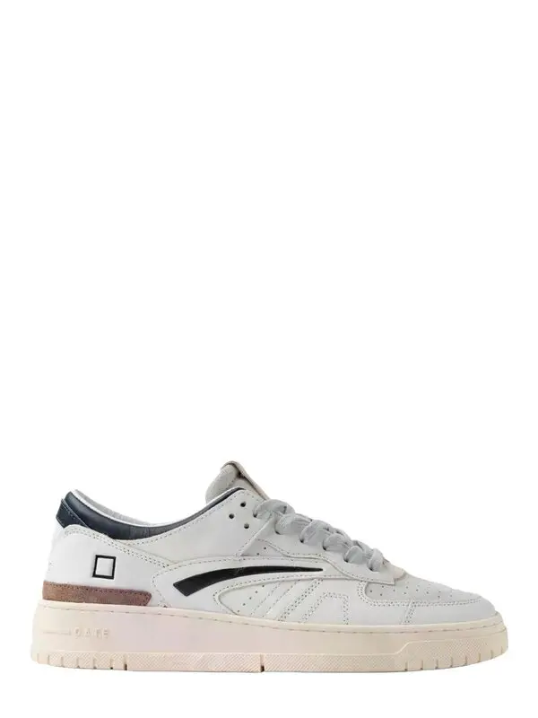 D.a.t.e. Torneo Leather Sneakers - White