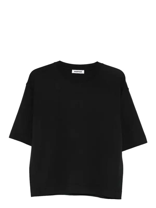 DARKPARK Crew-neck Short-sleeve Top - Black