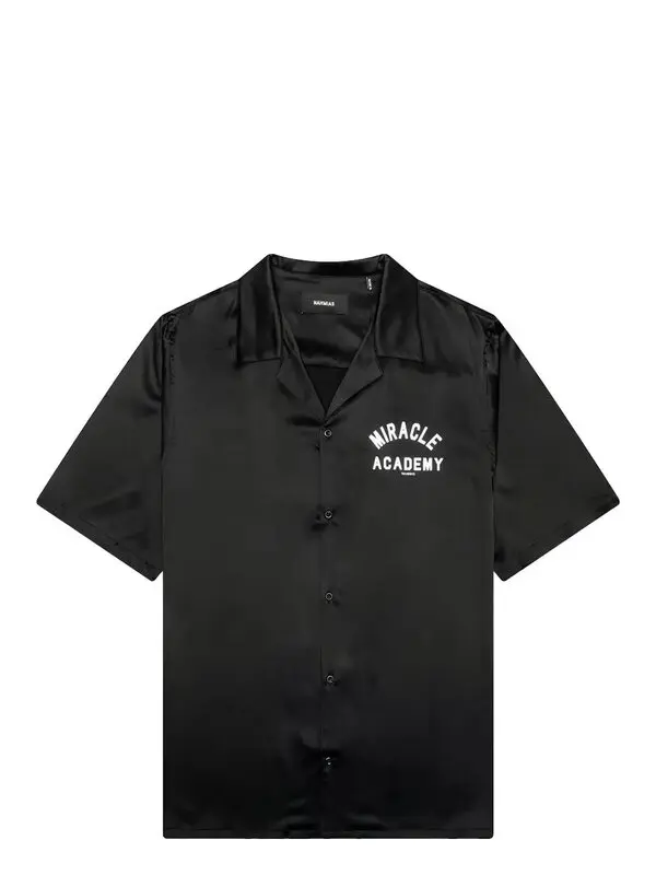 NAHMIAS Miracle Academy Silk Shirt - Black