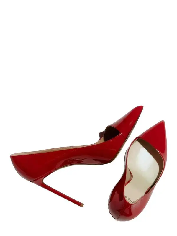 FRANCESCO RUSSO Pointed-toe Pumps - Red