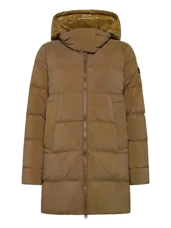 Peuterey Hooded Puffer Jacket - Brown