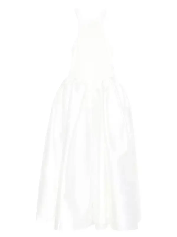 MARQUES' ALMEIDA Mikado Midi Dress - White