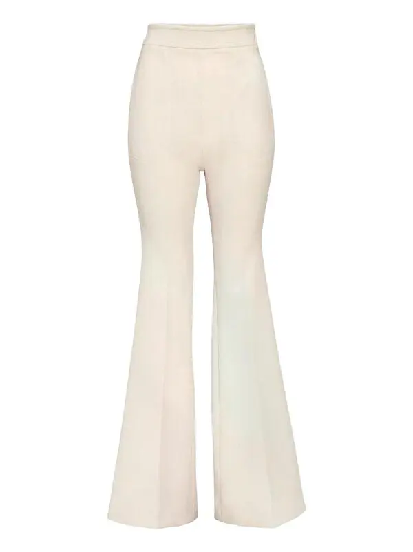 Giambattista Valli Flare Pocket Trousers - Neutrals