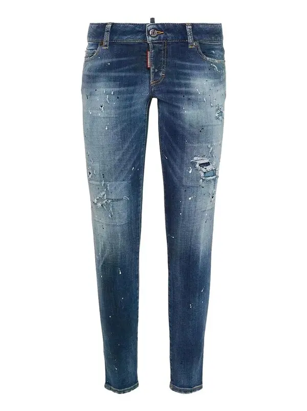 Dsquared2 Distressed Jeans - Blue