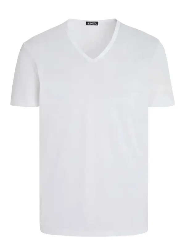Zegna Cotton T-shirt - White
