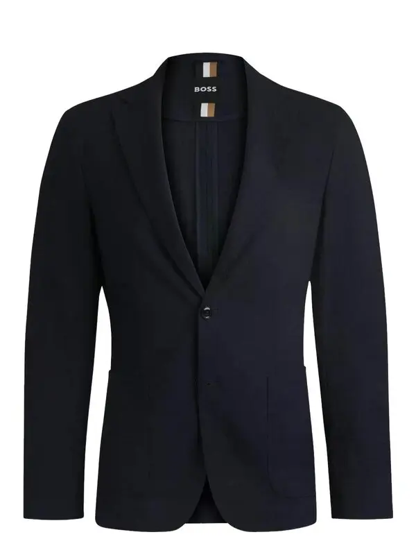 BOSS Single-breasted Blazer - Blue