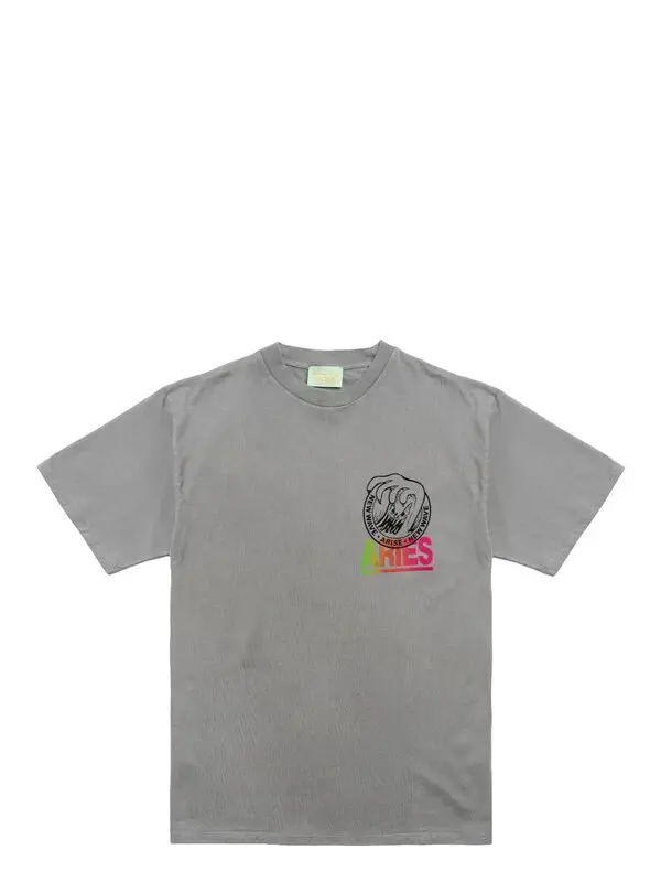 Aries Graphic-print T-shirt - Grey