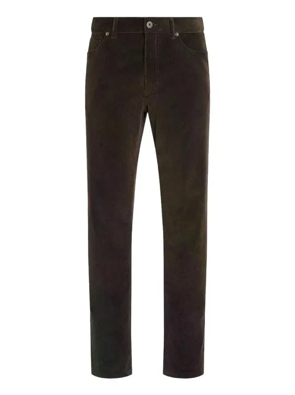 Zegna Corduroy Trousers - Brown