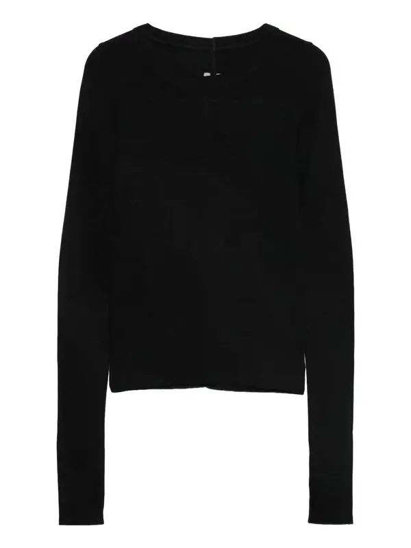 Rick Owens Long-sleeve Top - Black