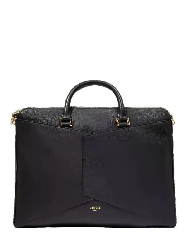 LANCEL Leather Laptop Bag - Black