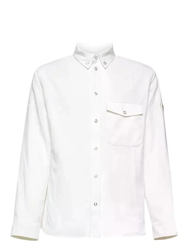 Moncler X Frgmt Patch-pocket Cotton Shirt - White