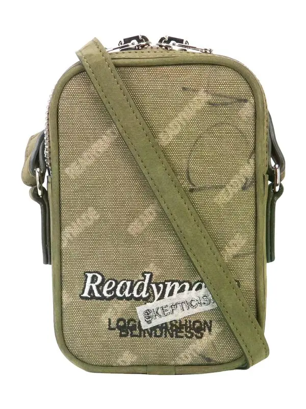 Readymade Mini Logo Messenger Pouch - Green