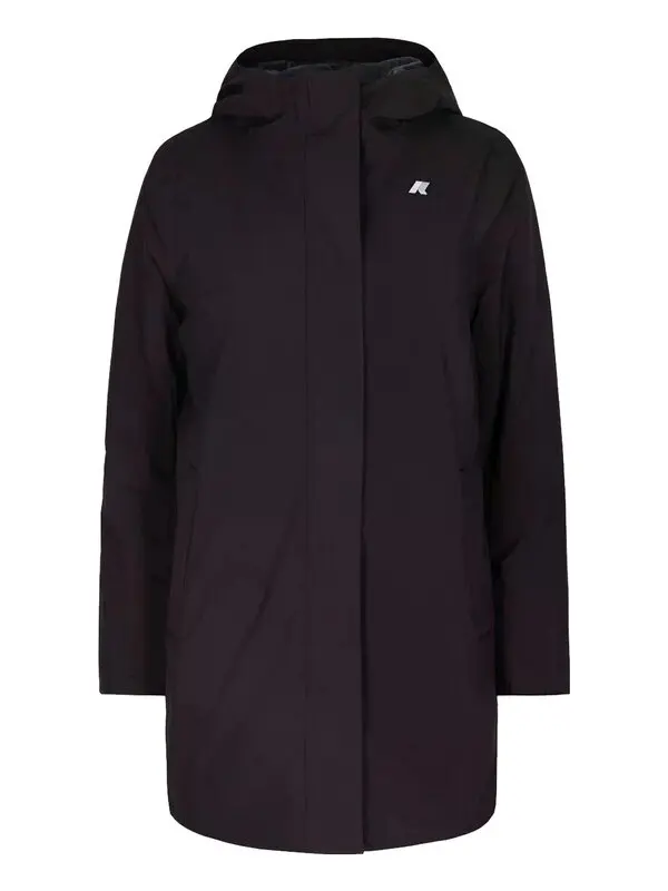 K-WAY Sophie Hooded Jacket - Black