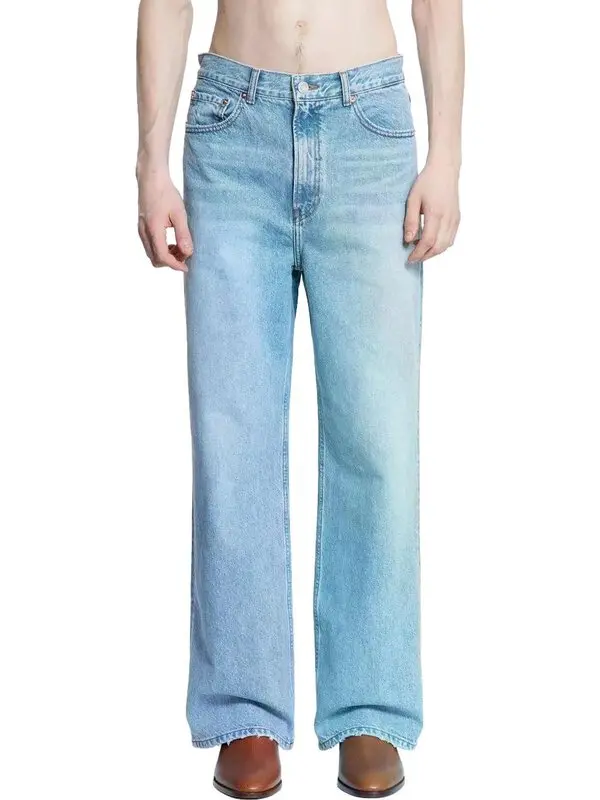 RECTO Straight-leg Cotton Jeans - Blue