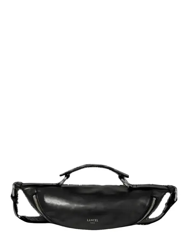 LANCEL Origami Cross Body Bag - Black