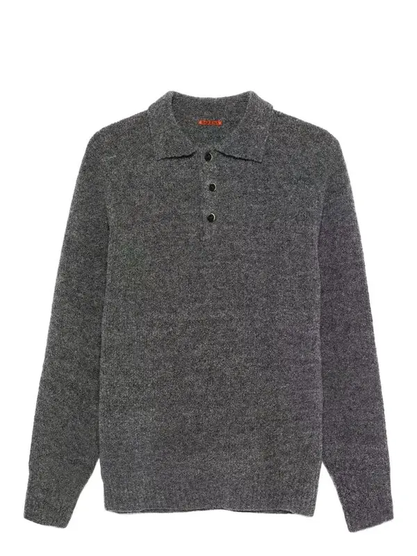 Barena Venezia Button Polo Shirt - Grey