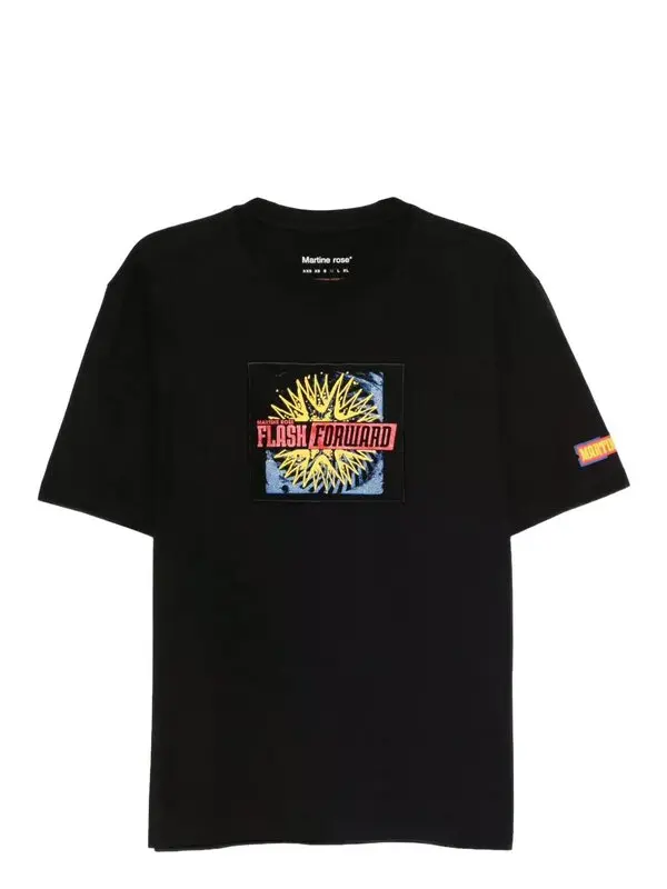 Martine Rose Graphic-print T-shirt - Black