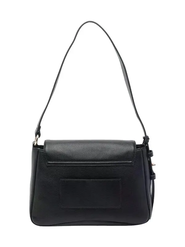 Liu Jo Embossed Logo Shoulder Bag - Black