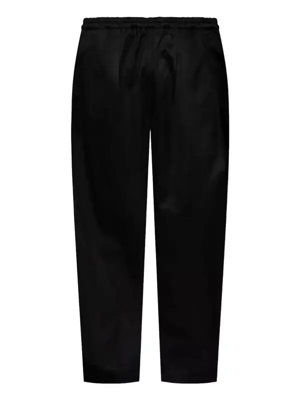 MAISON MARGIELA Pleat-detailed Drawstring Trousers - Black