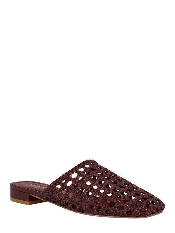 AZALEA WANG Kismet Mule - Burgundy