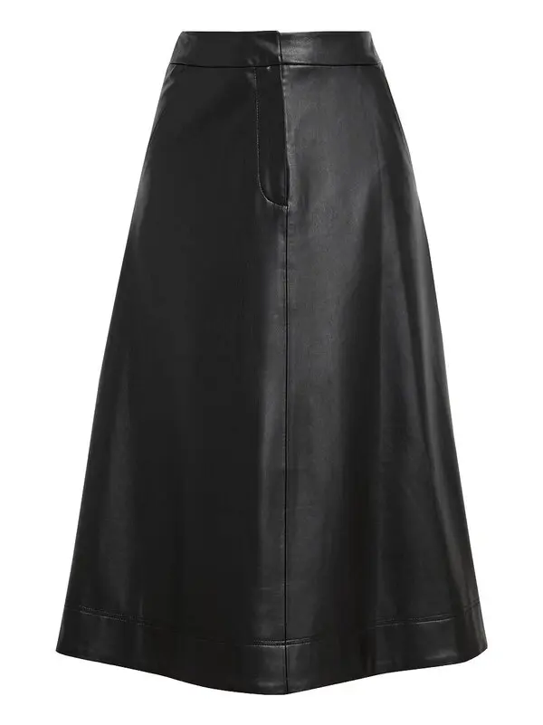 Veronica Beard Louise Midi Skirt - Black