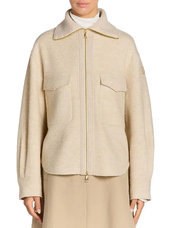Moncler Zip Front Shirt - Miscellane