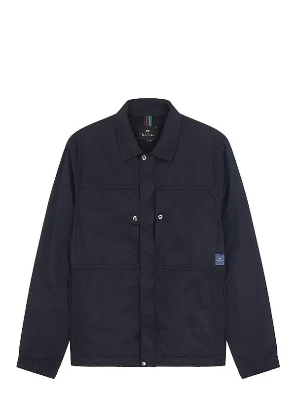 Paul Smith Regular Fit Shirt Jacket - Blue