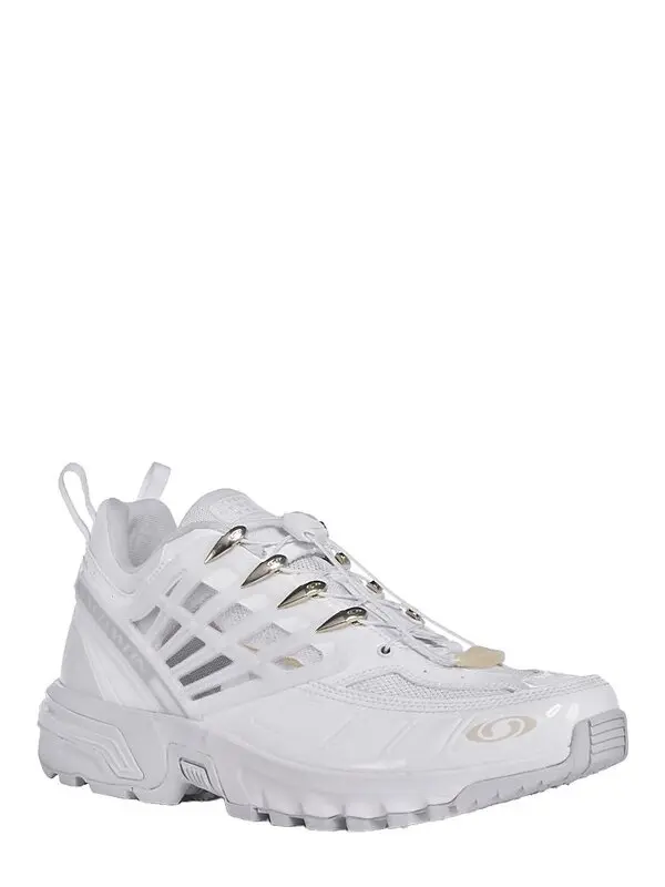 MAISON MARGIELA Lace Up Sneakers - White/white/lunar Rock