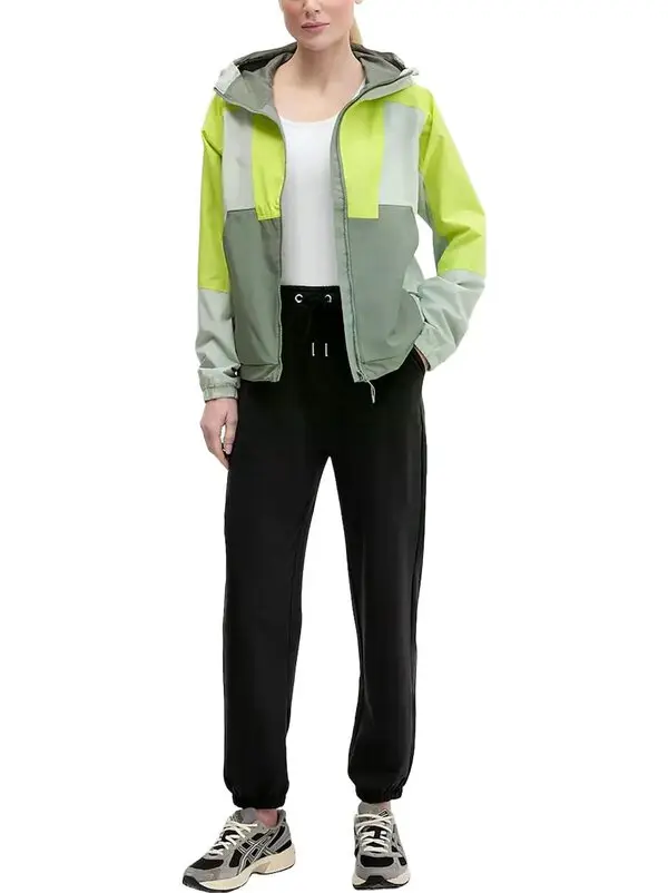 Helly Hansen Colour-block Hooded Jacket - Green