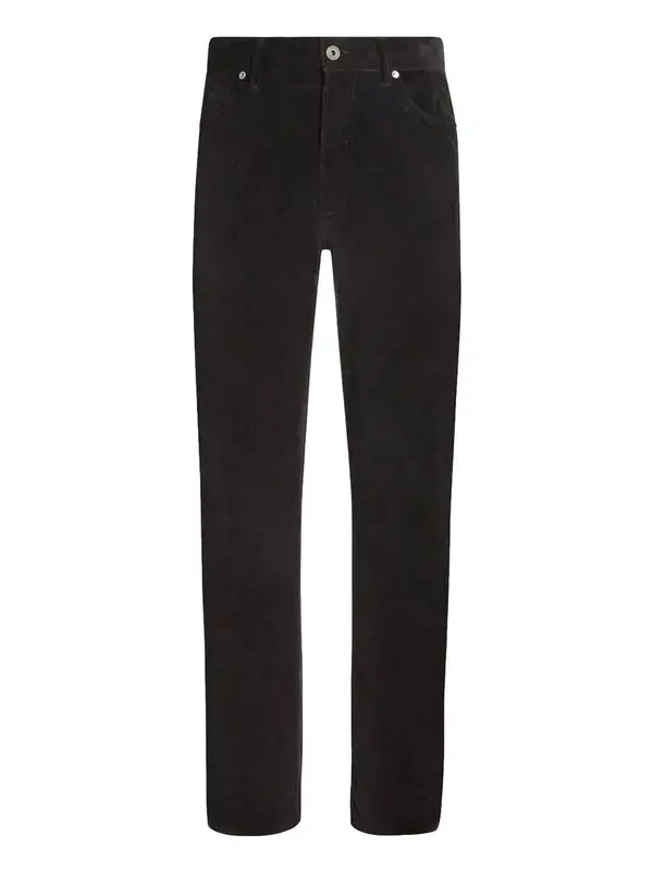 Zegna Cashco Roccia Corduroy Trousers - Black
