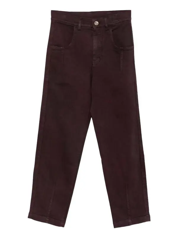 Eleventy Multiple-pocket Jeans - Purple