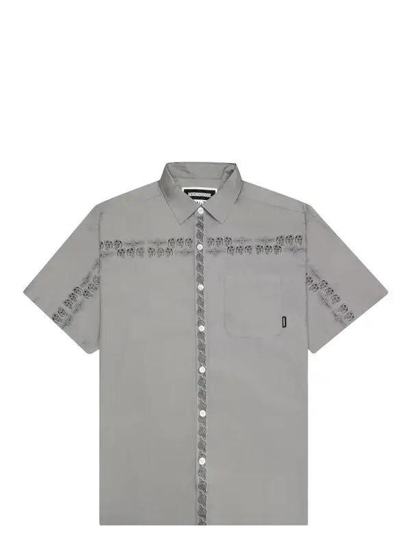NEIGHBORHOOD X Dr. Woo Patch-pocket Shirt - Grey