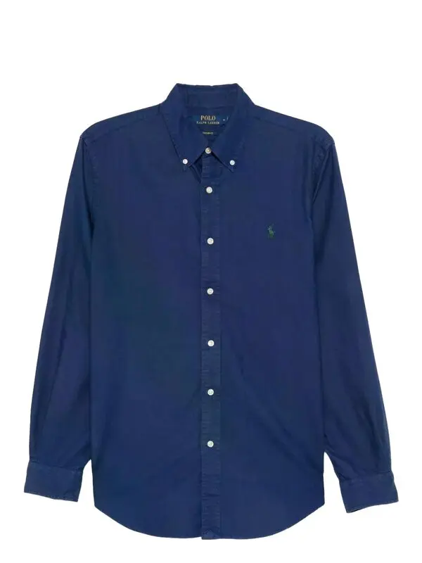 Polo Ralph Lauren Long-sleeve Button-down Shirt - Blue