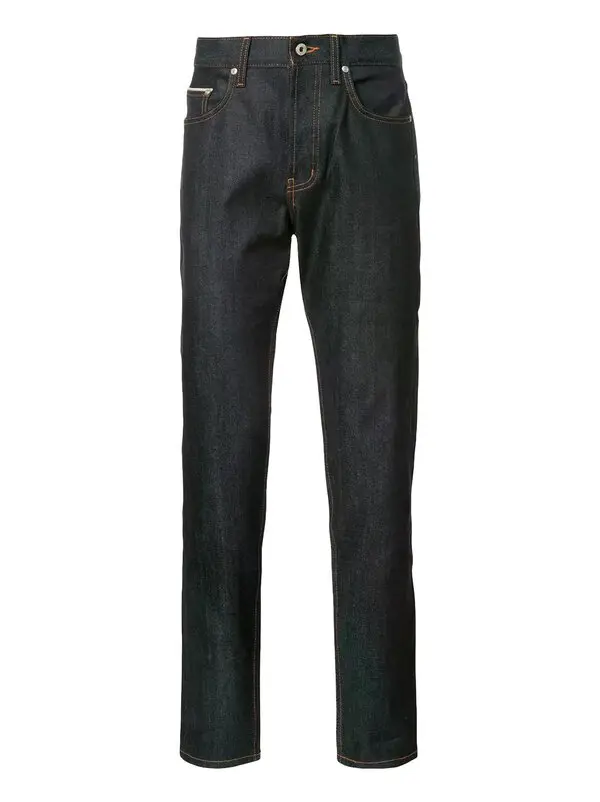 Naked & Famous Denim Tapered Jeans - Blue