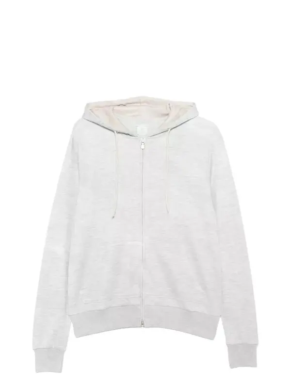 Eleventy Zip-up Hoodie - Grey