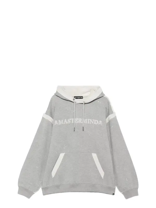 MASTERMIND WORLD Hooded Sweatshirt With Logo - Grey