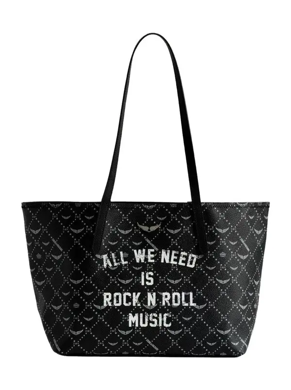 Zadig&Voltaire Z Monogram Tote Bag - Black