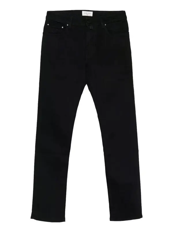 Jacob Cohen Five-pocket Trousers - Black