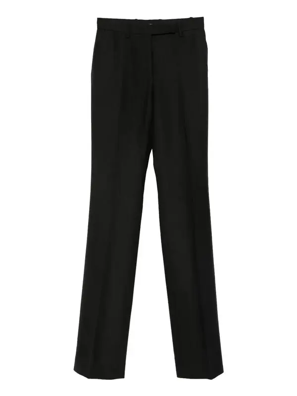 TOM FORD Tailored Pressed-crease Trousers - Black
