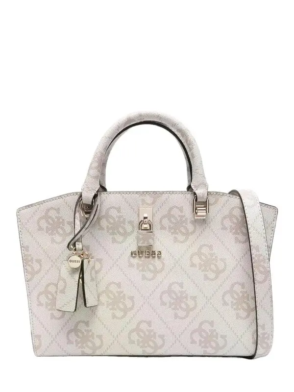 Guess Logo Tote Bag - White