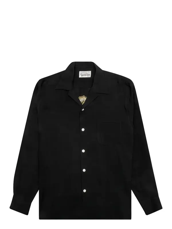 WACKO MARIA Embroidered Shirt - Black